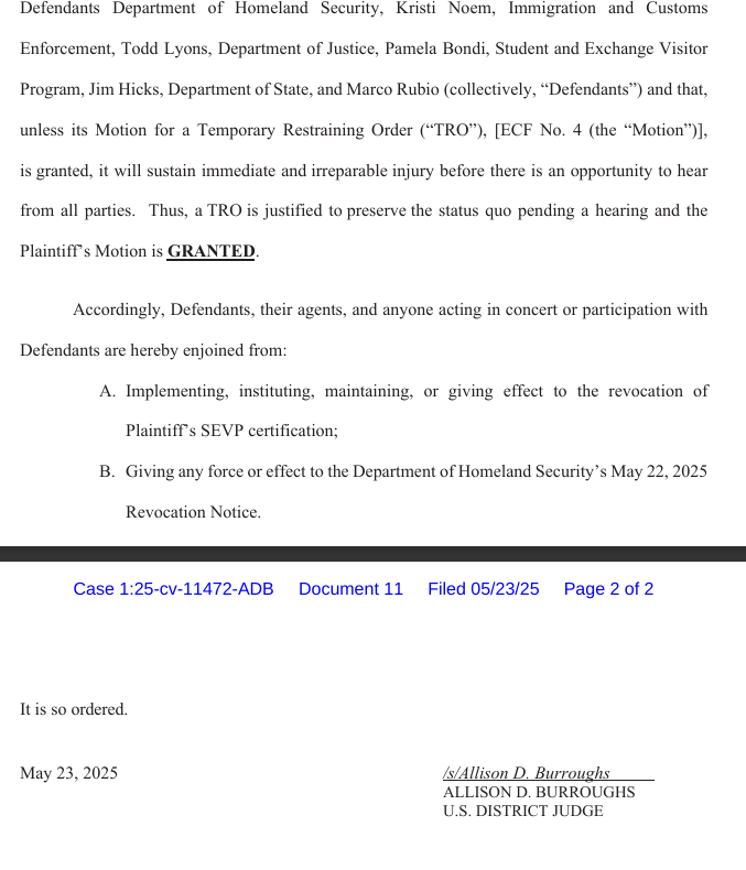 Press Secretary Leavitt Criticizes Judge Brian Murphy, Vows Continued ...