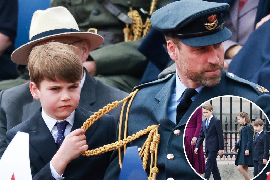 Prince Louis, 7, Declares Red Arrows His Favorite at Royal Family's VE ...