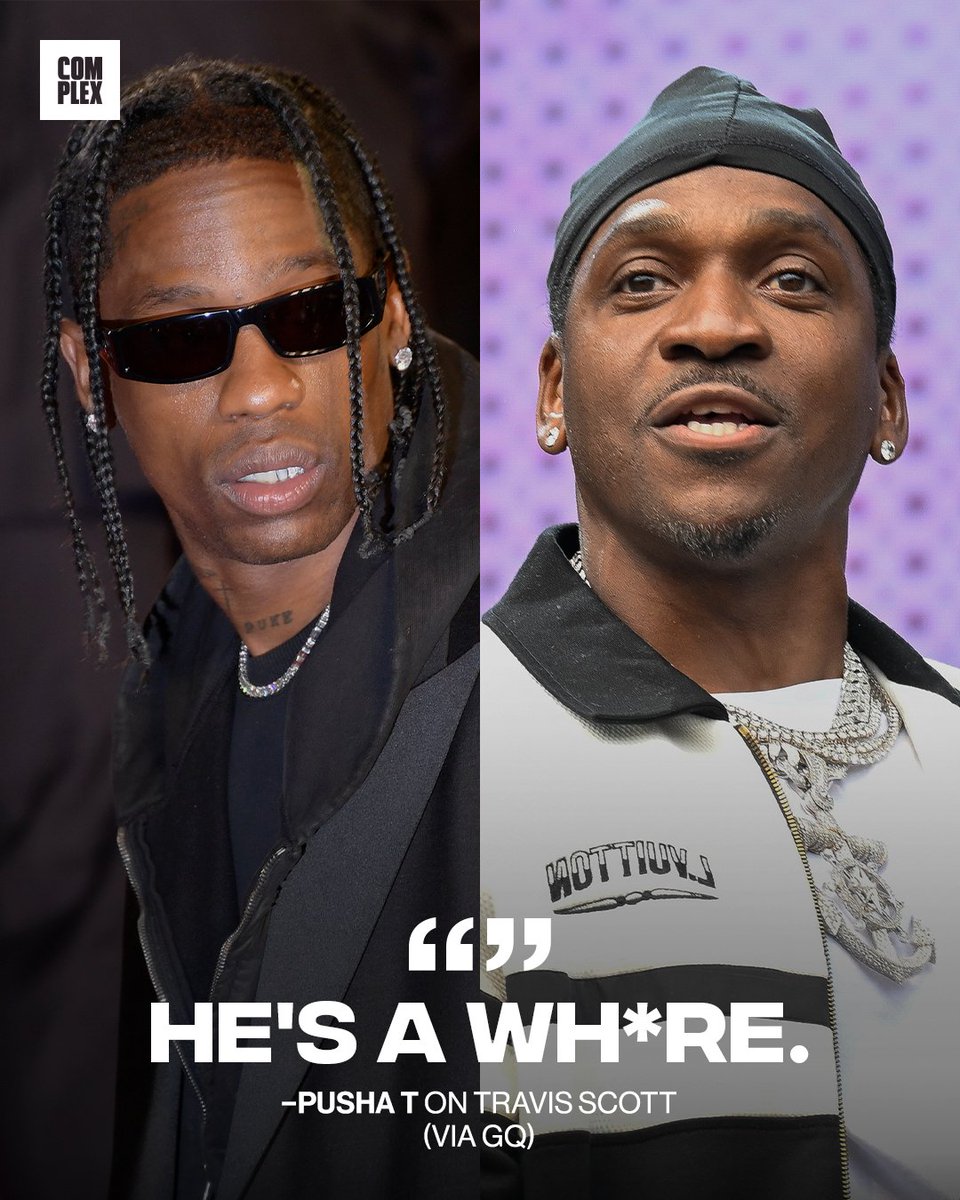 Pusha T Disses Travis Scott on 'So Be It,' Claims Video of Travis ...