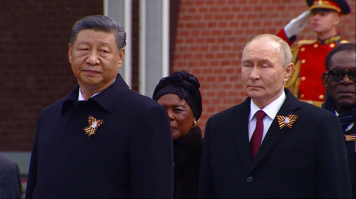 Putin and Xi Jinping Join World Leaders on May 9, 2025, Laying Flowers ...