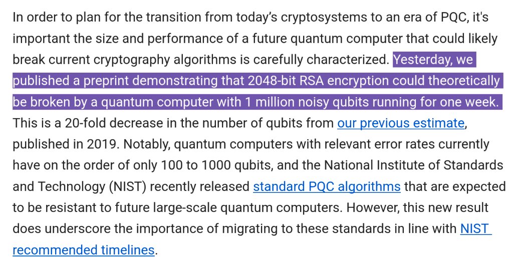 Quantum Computers Make Breaking RSA-2048 20x Easier; Crypto Industry ...