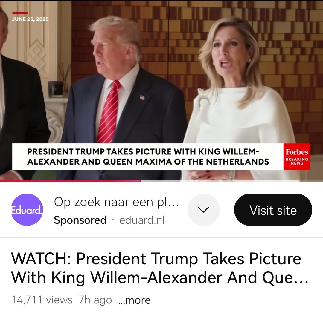 Queen Máxima Video Mimicking Trump Stirs Debate During NATO Summit ...