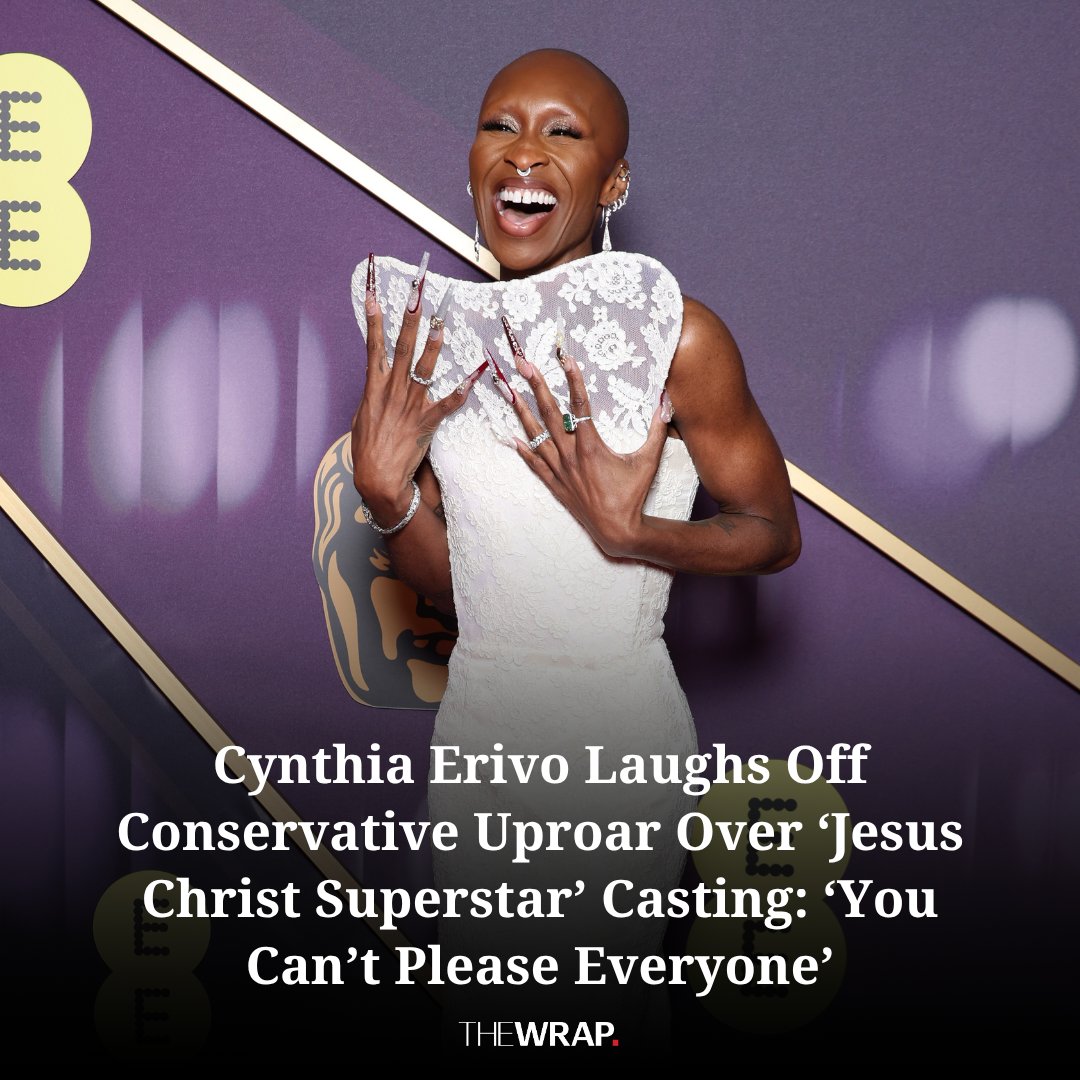 Queer Black Woman Cynthia Erivo Addresses Backlash Over Jesus Role in ...