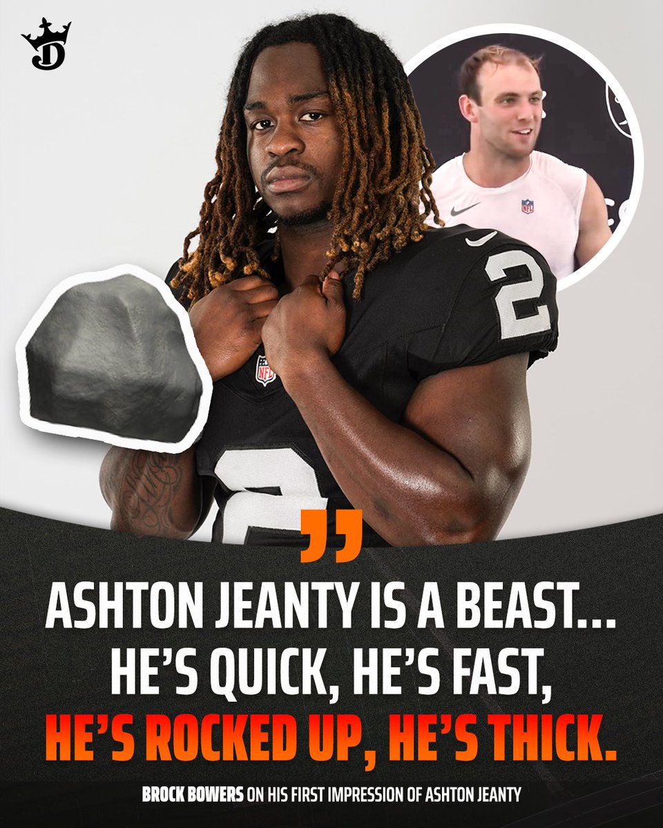 Raiders First-Round Pick Ashton Jeanty Praised by Brock Bowers, Maxx ...