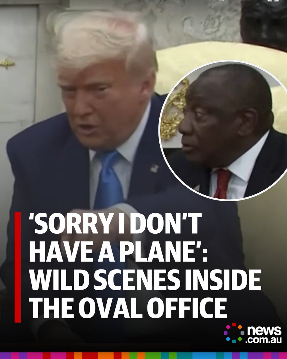 Ramaphosa Jokes About Not Having a Plane for Trump Amid Claims of ...
