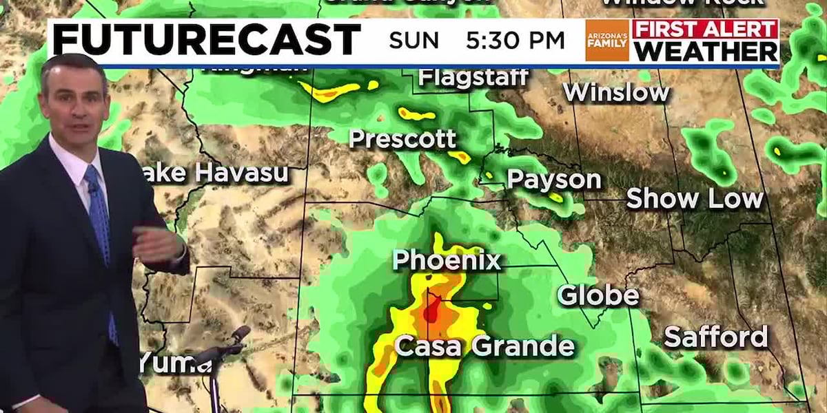 Rare Late-Spring Storm Brings Rain, Thunderstorms, Blowing Dust, and ...