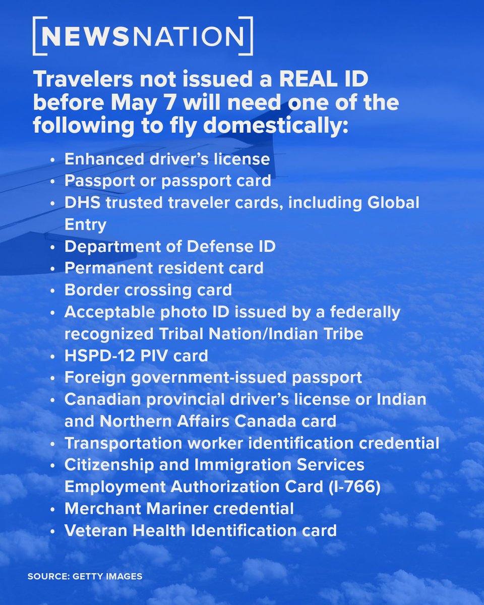 Real ID Enforcement Starts May 7, 2025, Prompting Last-Minute Rush for ...