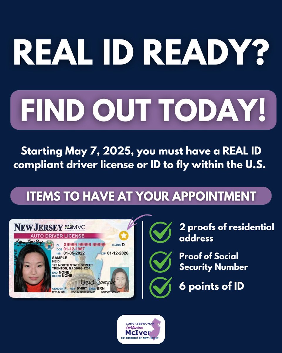 Real ID Requirement for Domestic Flights Takes Effect May 7, 2025, DHS ...