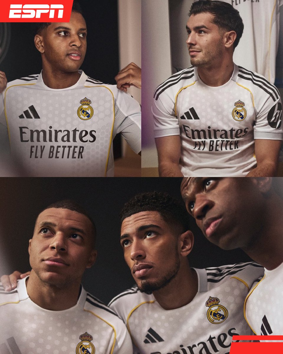 Real Madrid Unveils Bernabéu-Inspired 2025-26 Kit With FIFA ...