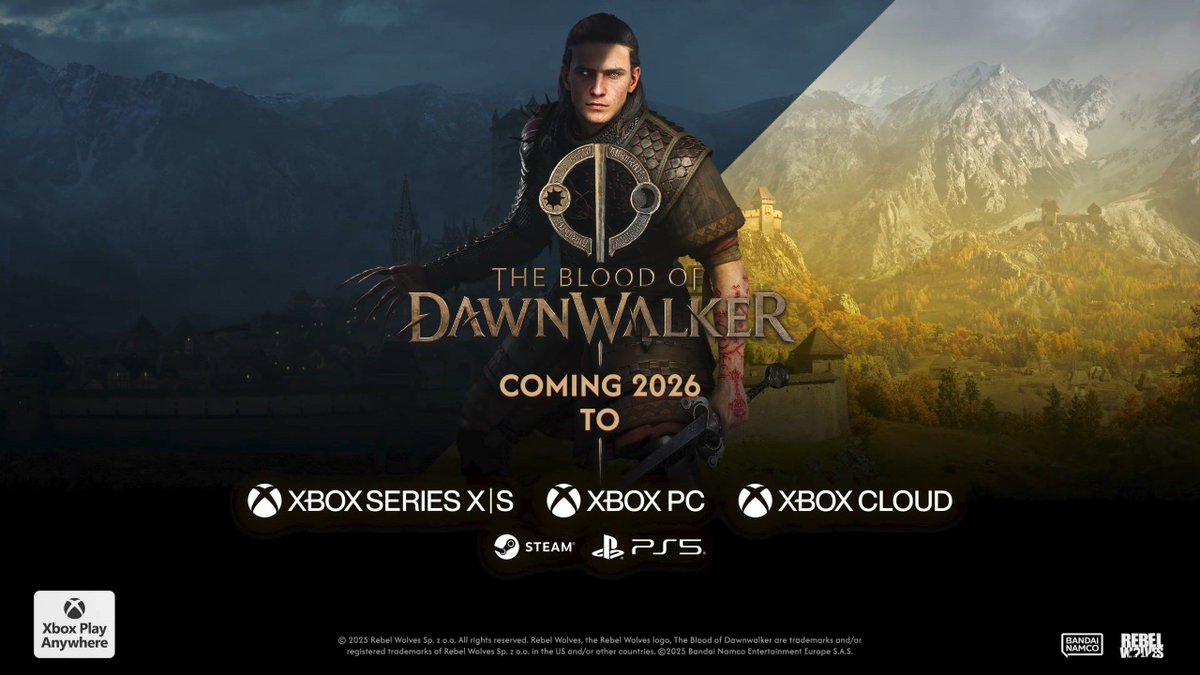 Rebel Wolves, Led by Konrad Tomaszkiewicz, Announces The Blood of Dawnwalker RPG for 2026 with ...