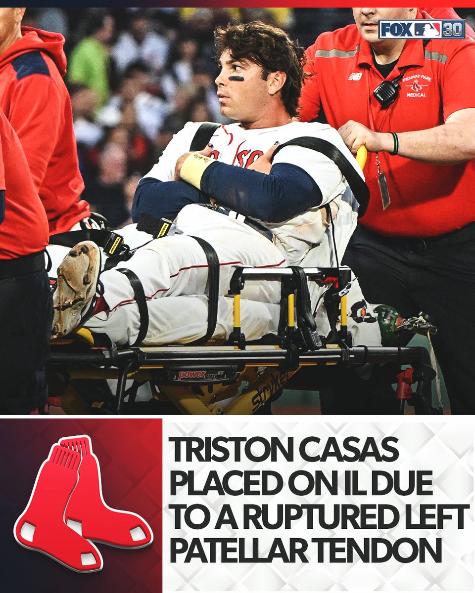 Red Sox's Triston Casas Out for Season with Ruptured Patellar Tendon After 6-1 Win Over Twins ...