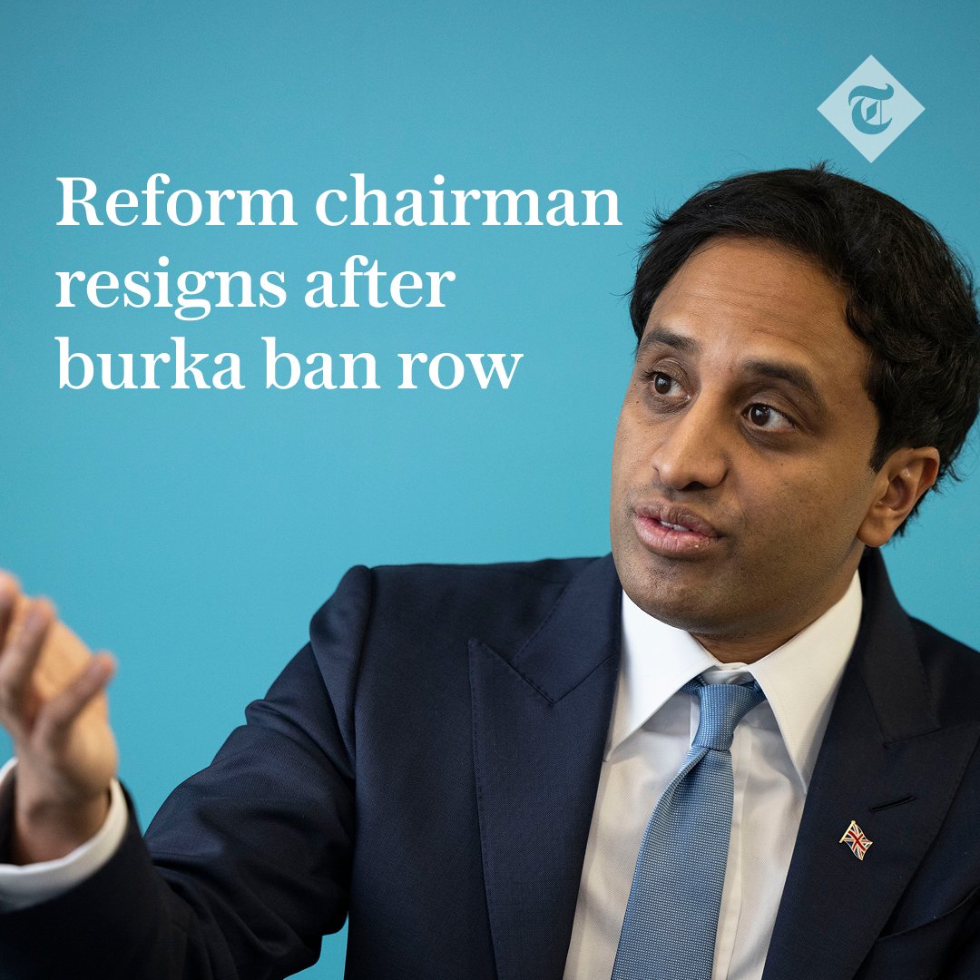 Reform UK Chairman Zia Yusuf Resigns After 11 Months Amid Row Over ...