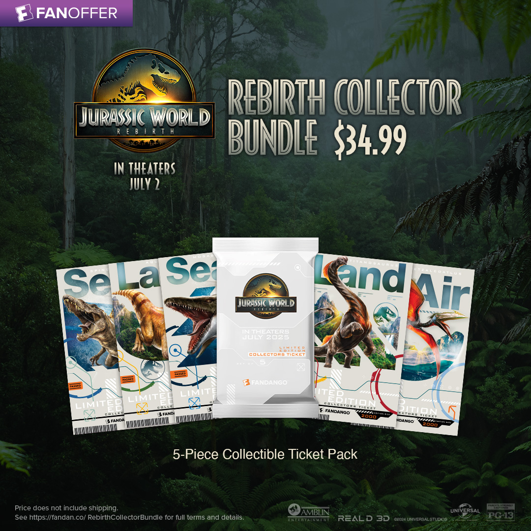 Regal Theaters Unveils Jurassic World: Rebirth Incubator Dual Container ...