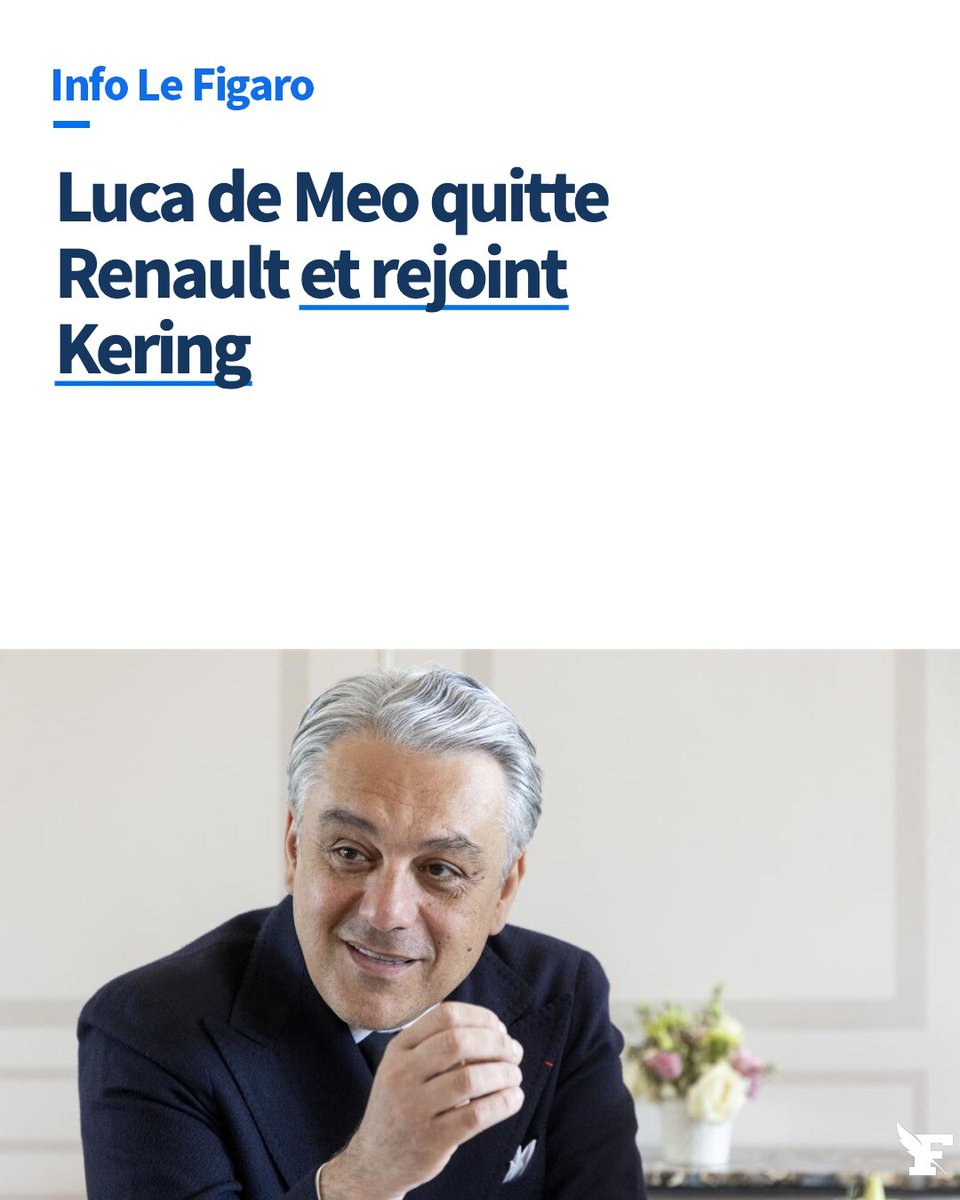 Renault CEO Luca de Meo to Leave for Kering; Alpine Set to Hire Steve ...