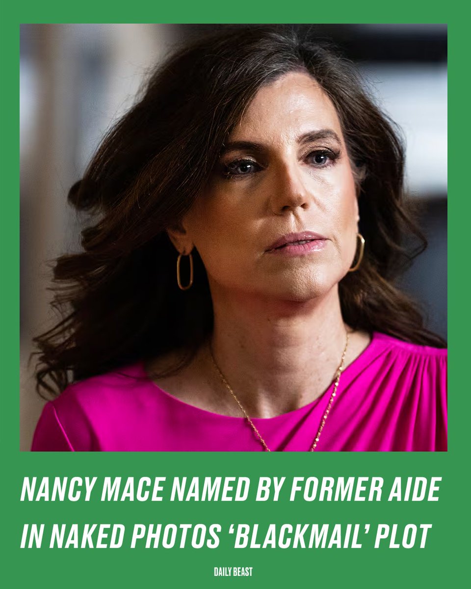Rep. Nancy Mace Allegedly Tried to Blackmail Ex-Fiancé Using Explicit Photos to Gain Washington ...