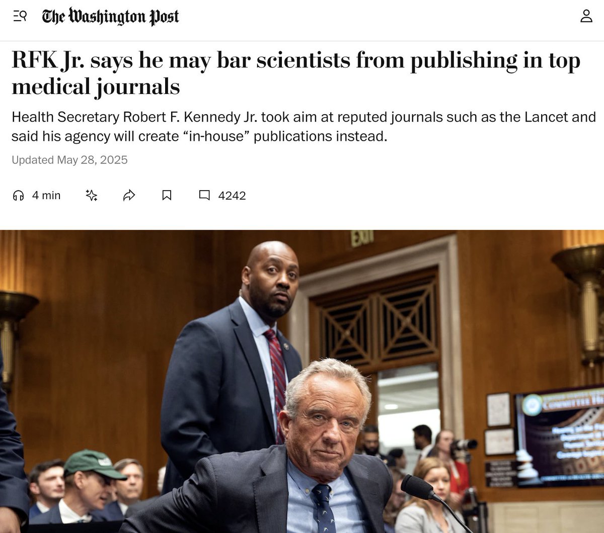 RFK Jr. Proposes Journal Ban Amid MAHA AI Scandal, Cuts Moderna Funding ...