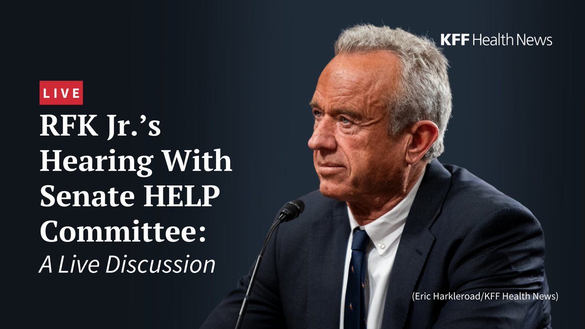 RFK Jr. to Testify on Trump's HHS Budget Proposal, Addressing Mass ...
