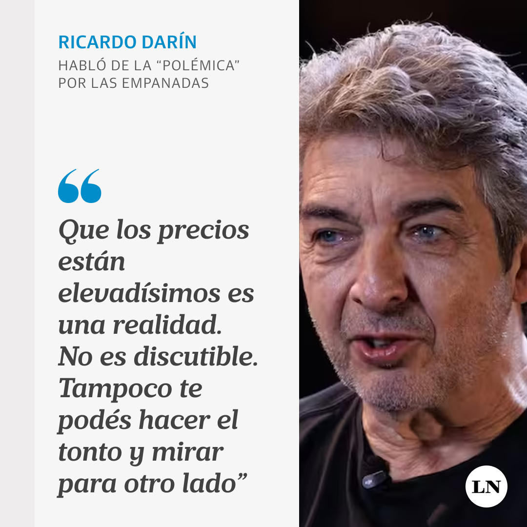 Ricardo Darín and Luis Caputo Clash Over Empanada Prices Amid Conicet ...
