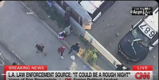Rioters Attack California Highway Patrol Vehicles With E-Scooters ...