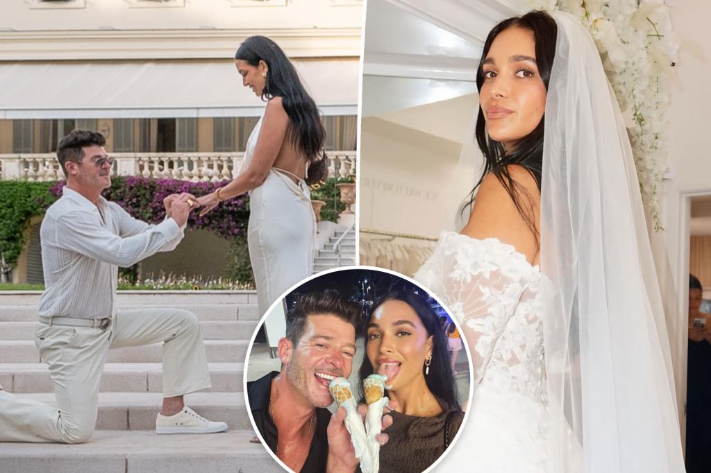 Robin Thicke, 48, Marries April Love Geary, 30, in Cabo San Lucas With ...