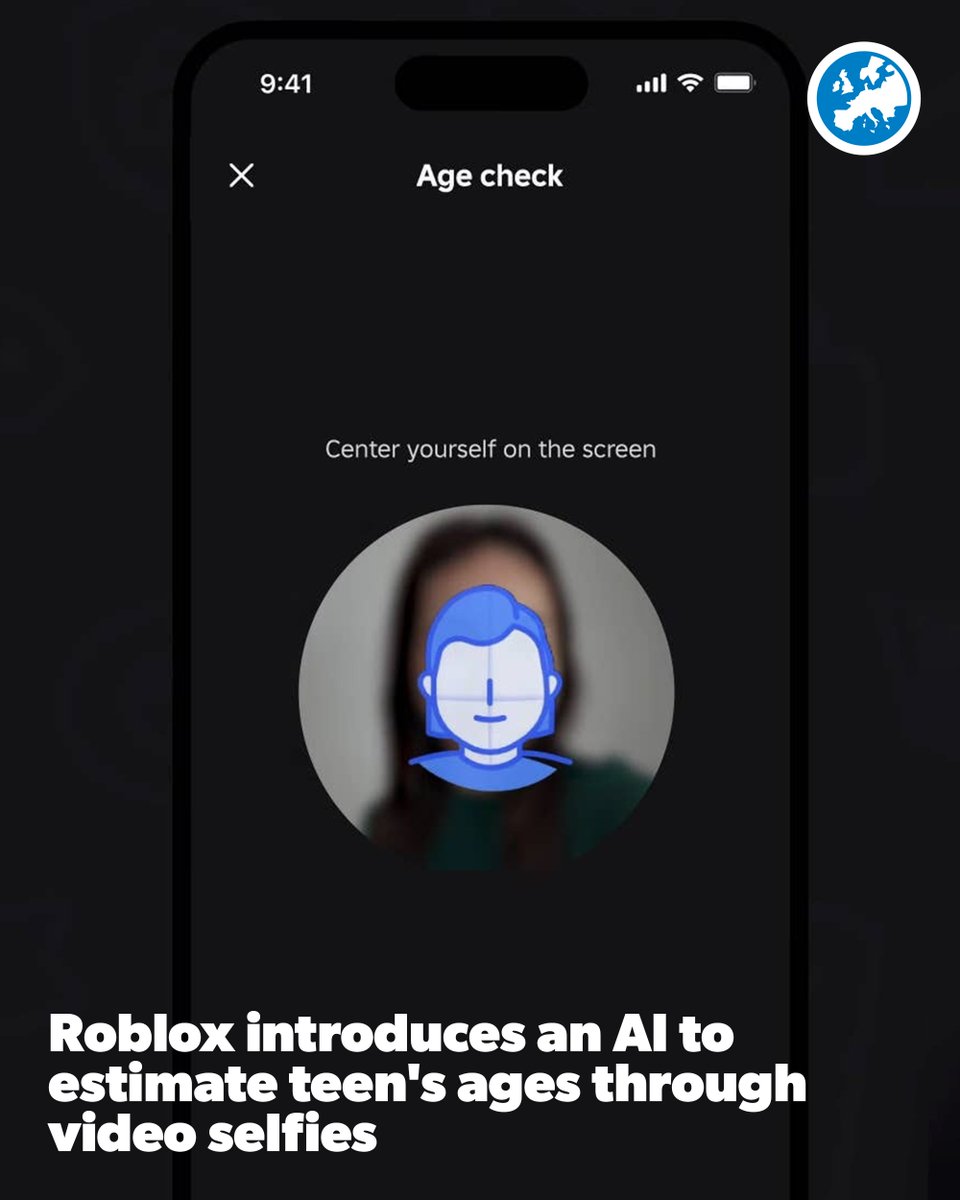 Roblox Adds AI Video Selfie Age Verification, Parents Monitoring Tools ...