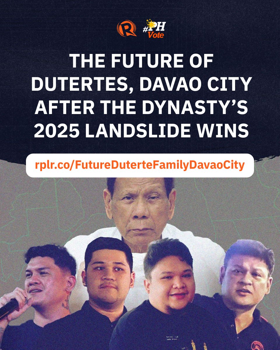 Rodrigo Duterte Wins Davao Mayor as Allies Surge in 2025 Philippine ...