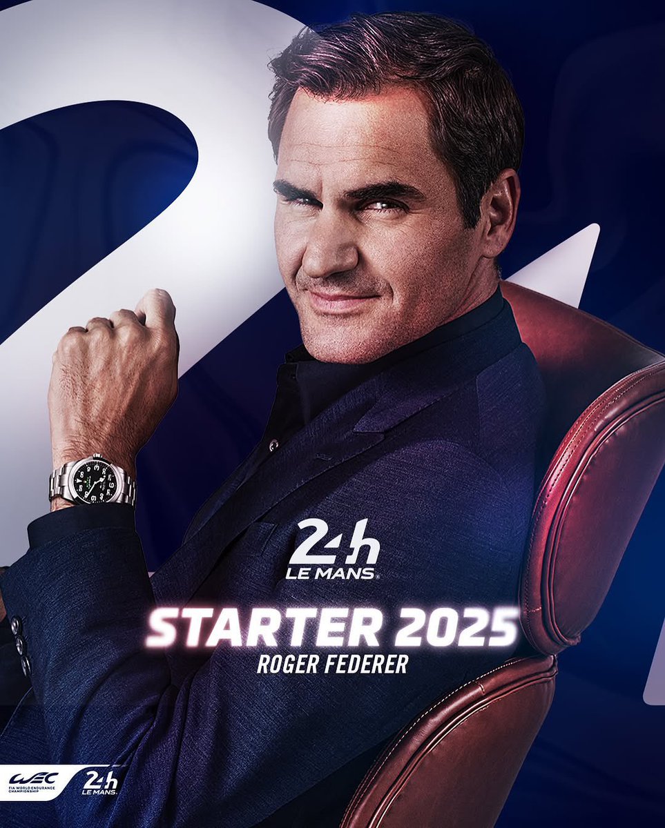 Roger Federer Named Honorary Starter for 93rd 24 Hours of Le Mans ...