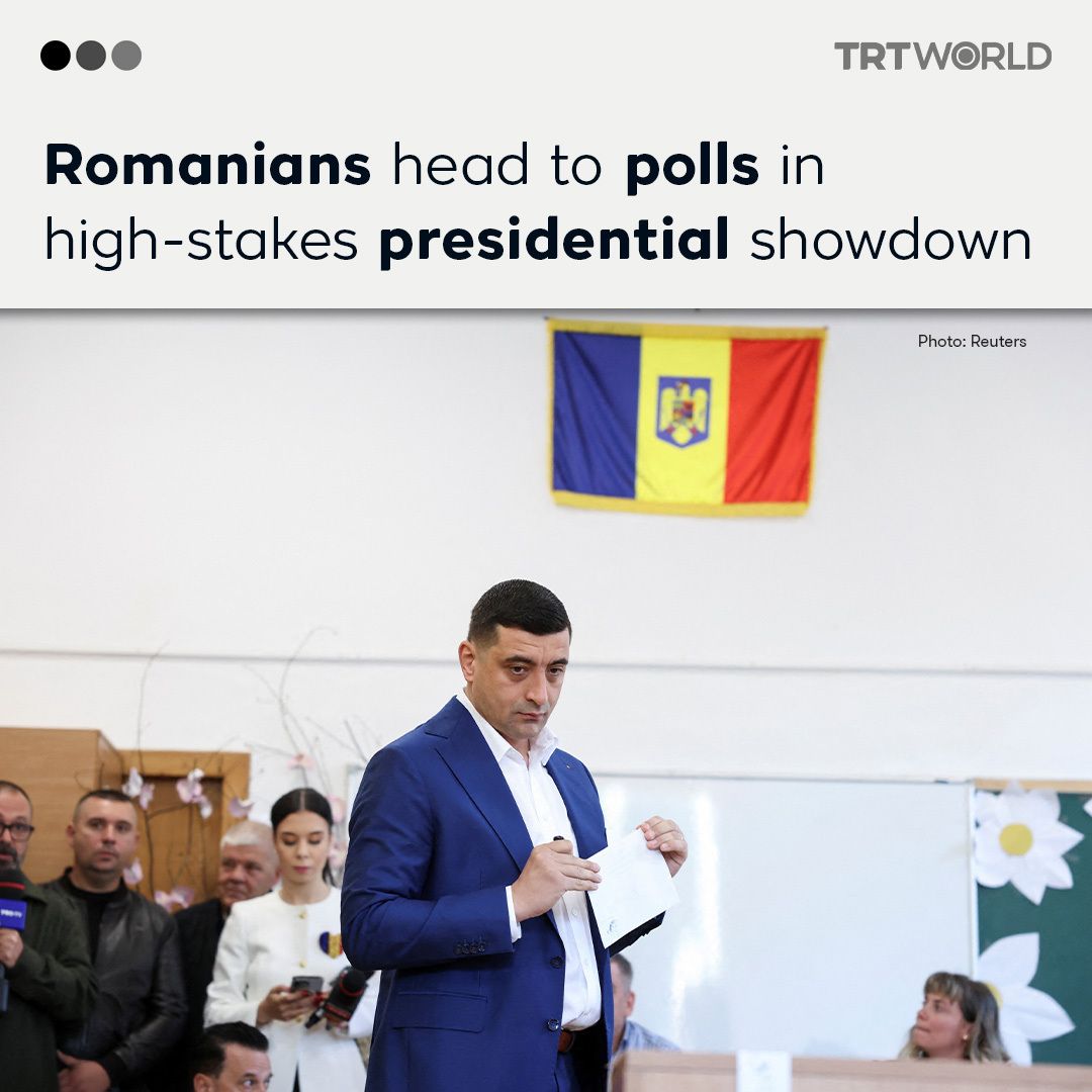 Romanians Vote on May 18, 2025, in Tense Presidential Runoff: George ...