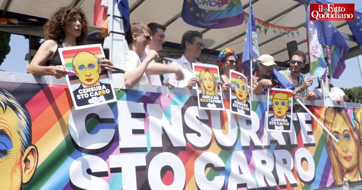 Rome Pride Draws One Million Marchers, Highlights Gaza as Rose Villain ...