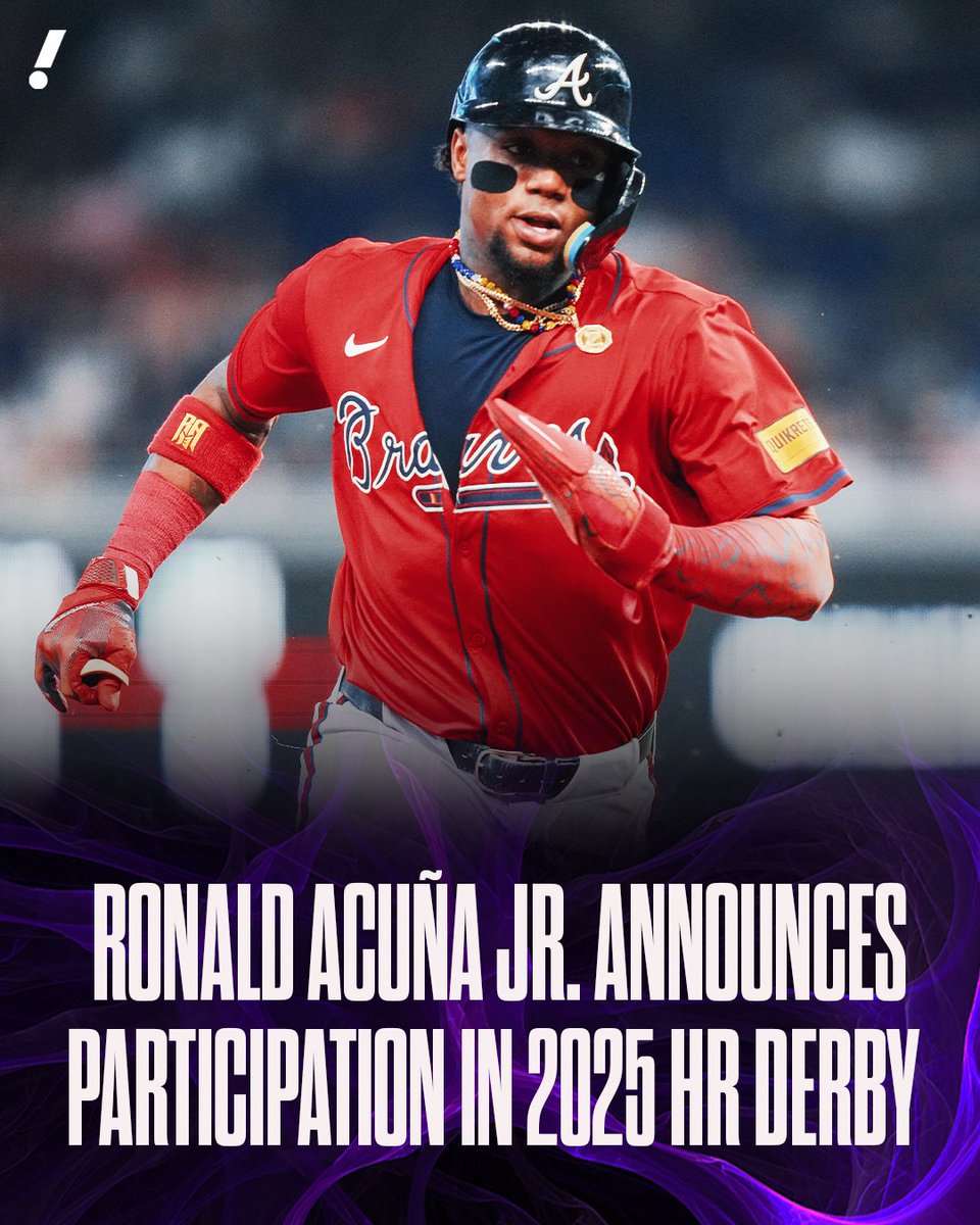 Ronald Acuña Jr. to Compete in Third MLB Home Run Derby at Atlanta’s ...