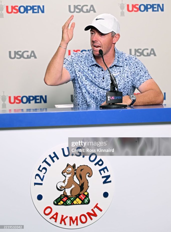 Rory McIlroy Shoots 81 in Oakmont Practice Round Last Monday, Birdies ...