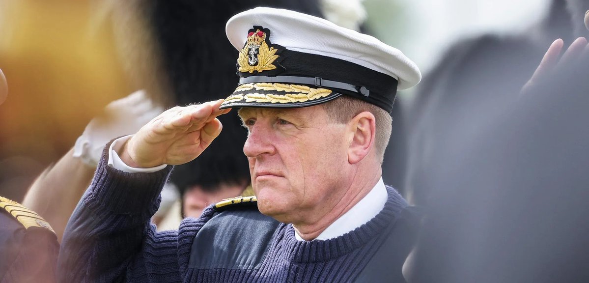 Royal Navy Chief Admiral Sir Ben Key Steps Down for Personal Reasons ...
