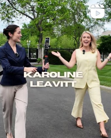 Running Influencer Kate Mackz Interviews Youngest White House Press ...