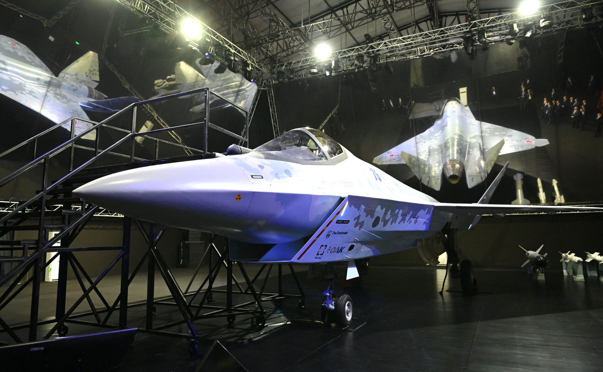 Russia and Belarus Explore Joint Production of Su-75 Checkmate Stealth ...