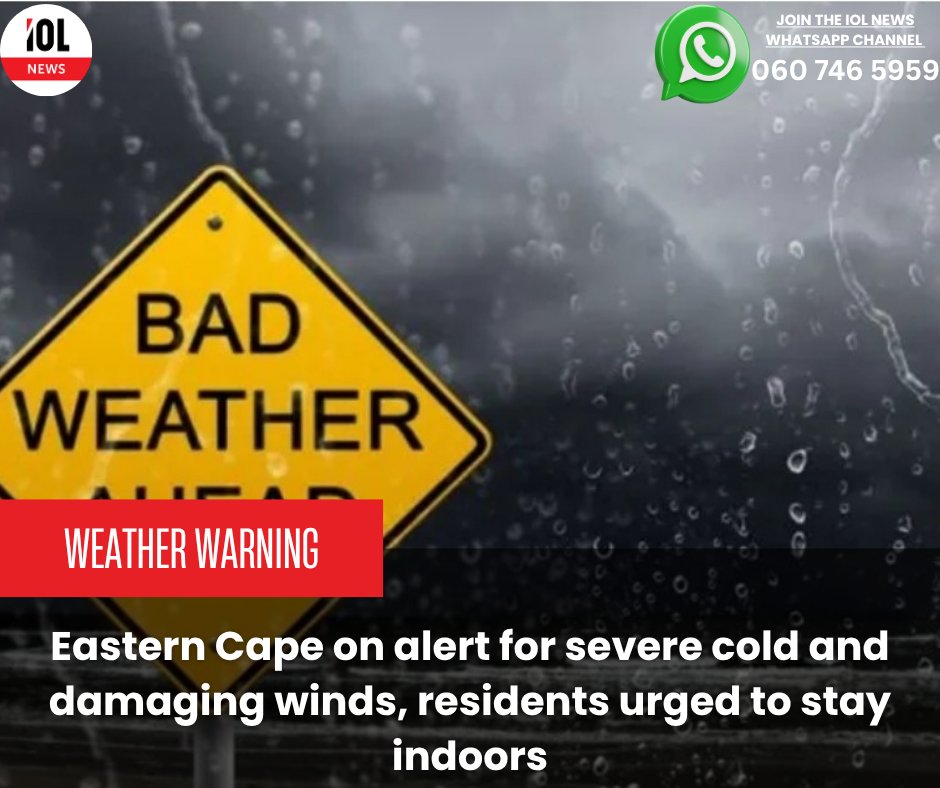 SA Weather Service Issues Level 4 Warnings as Intense Cold Fronts Cause ...