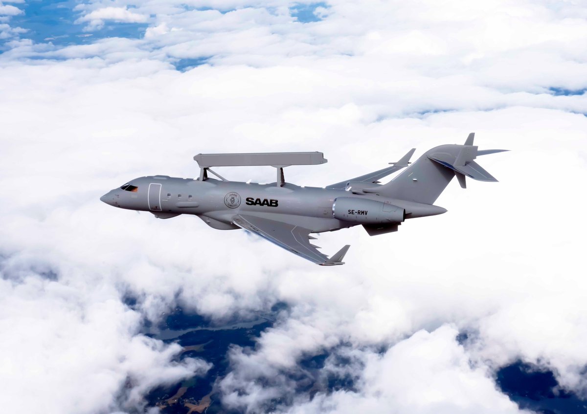 Saab Offers GlobalEye on Canadian Bizjet to Challenge Boeing E-7 ...