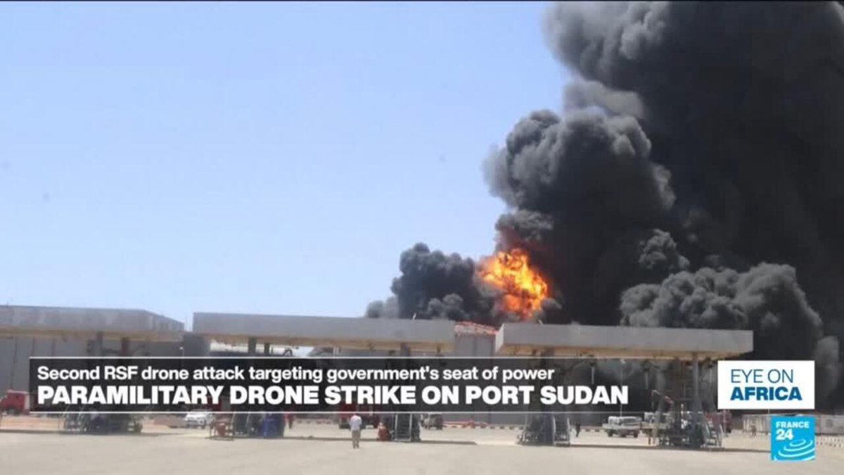 SAF Blames RSF for Drone Attacks on Port Sudan, Causing Power Outages ...