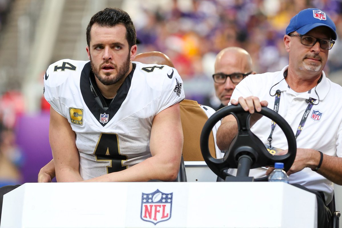 Saints' Derek Carr's Shoulder Injury Threatens 2025 Season, Surgery ...
