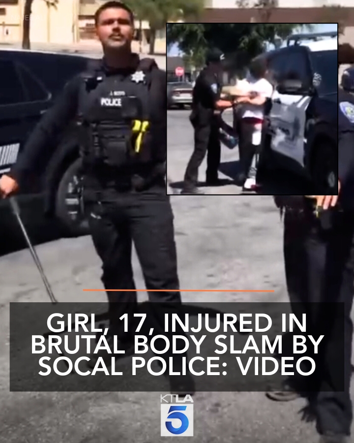 San Bernardino Officer Body-Slams Partially Handcuffed 17-Year-Old Erin ...