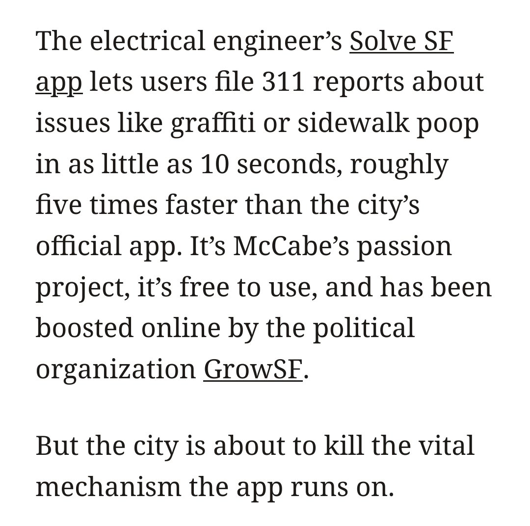 San Francisco to Shut Down Patrick McCabe’s AI-Powered Solve SF 311 App After Processing 16,000 ...