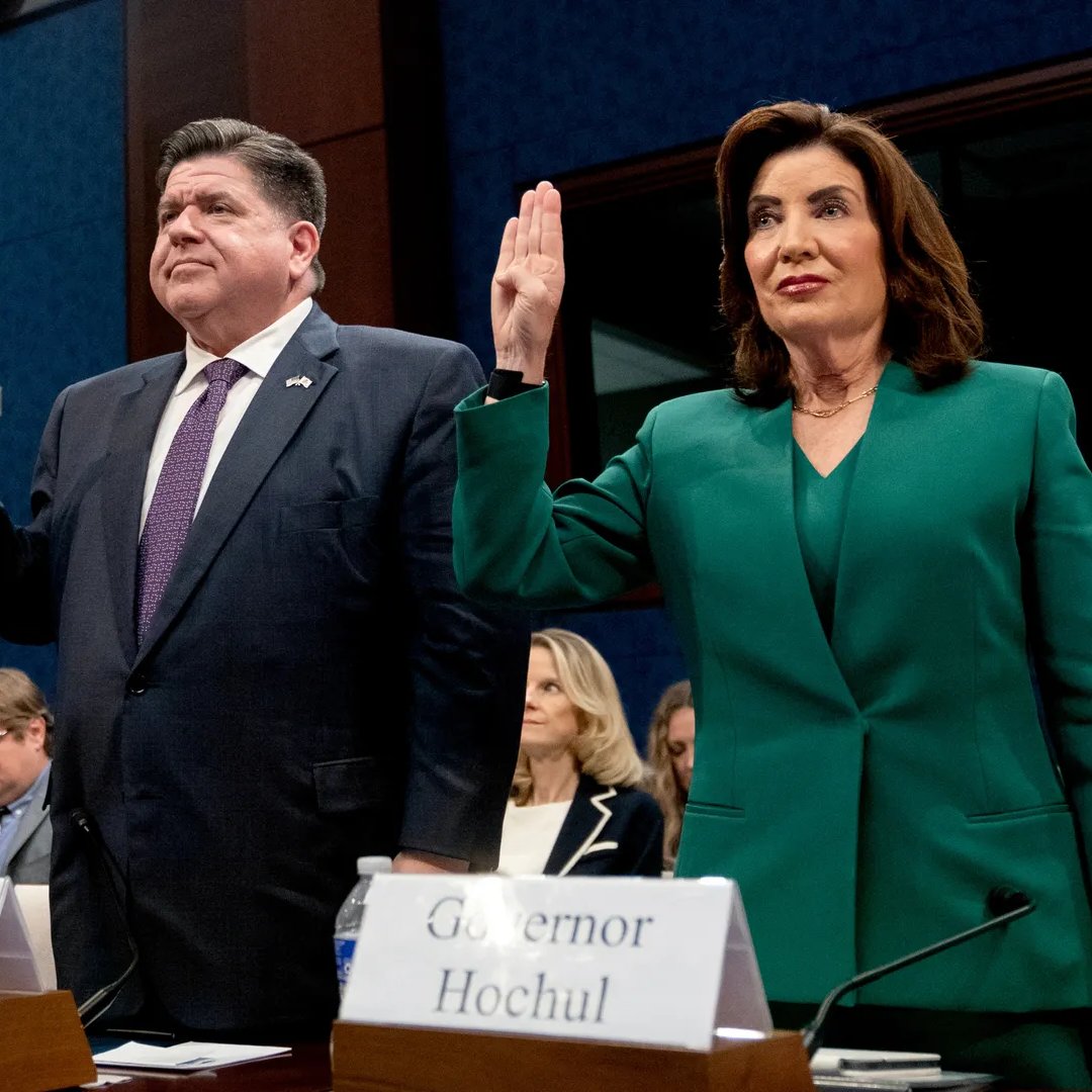 Sanctuary Governors Kathy Hochul and J.B. Pritzker Dare Tom Homan to ...