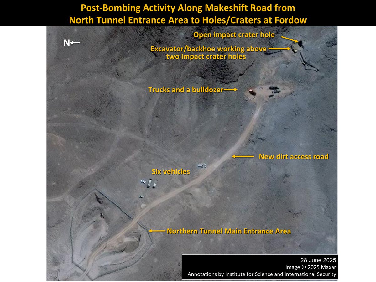 Satellite Images Reveal Damage to Iran's Fordow, Natanz, and Isfahan ...