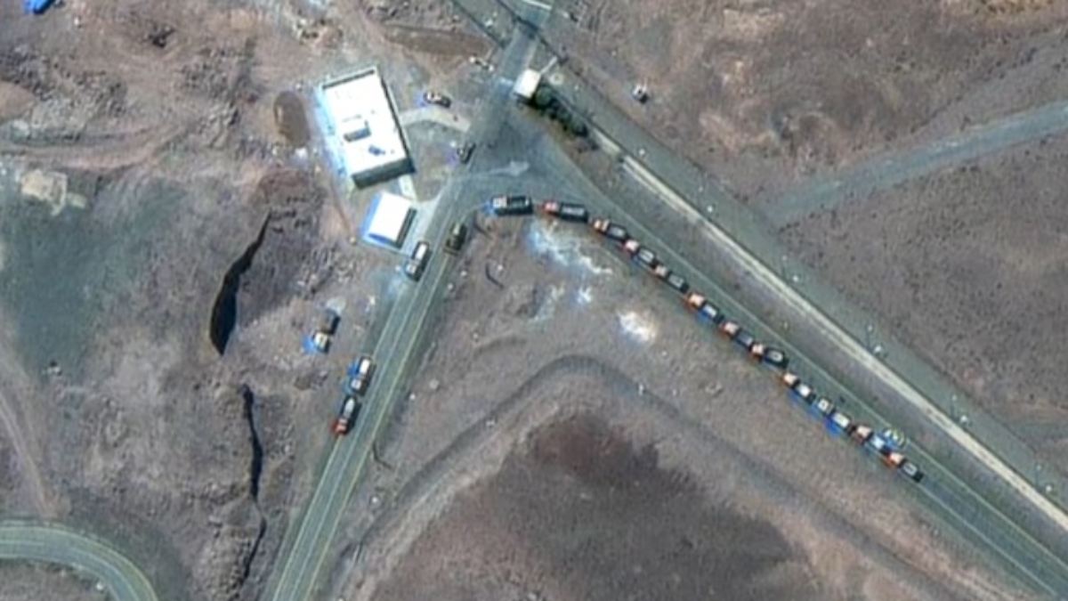 Satellite Images Show Trucks at Iran's Fordow Before US Strikes ...