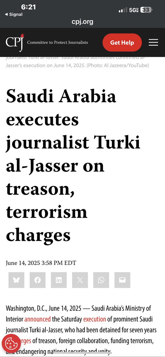 Saudi Arabia Executes Journalist Turki Al-Jasser After Seven Years in ...