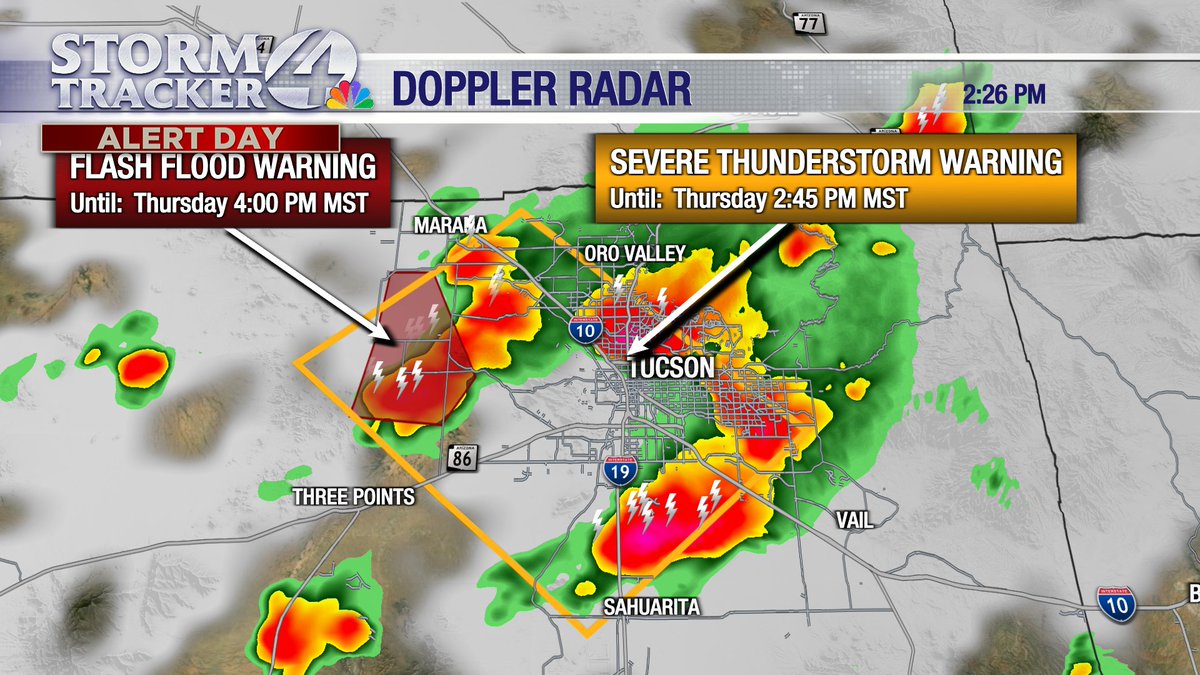 Scattered Thunderstorms Bring Heavy Rain, Gusty Winds, and Flash Flood ...