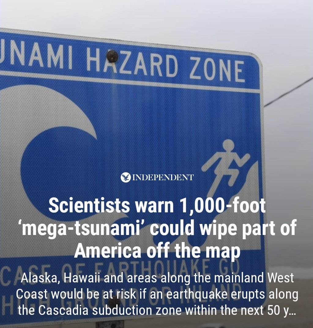 Scientists Warn of Magnitude 9 Earthquake and Up to 1,000-Foot Mega-Tsunami Threatening Pacific ...