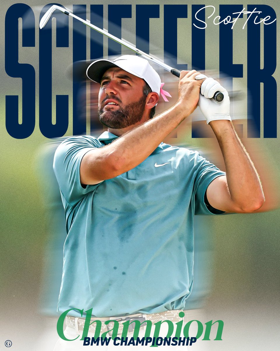 Scottie Scheffler Erases Four-Stroke Deficit to Win BMW Championship ...