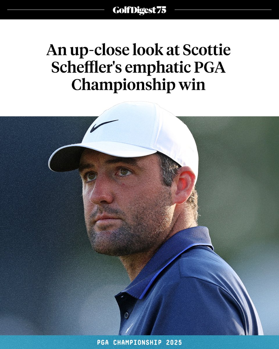 Scottie Scheffler Wins 2025 Pga Championship By Five Shots Claims