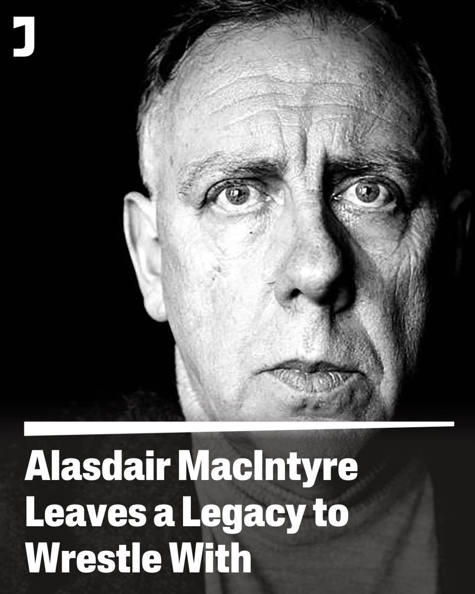 Scottish Catholic Philosopher Alasdair MacIntyre Dies at 96, Known for ...