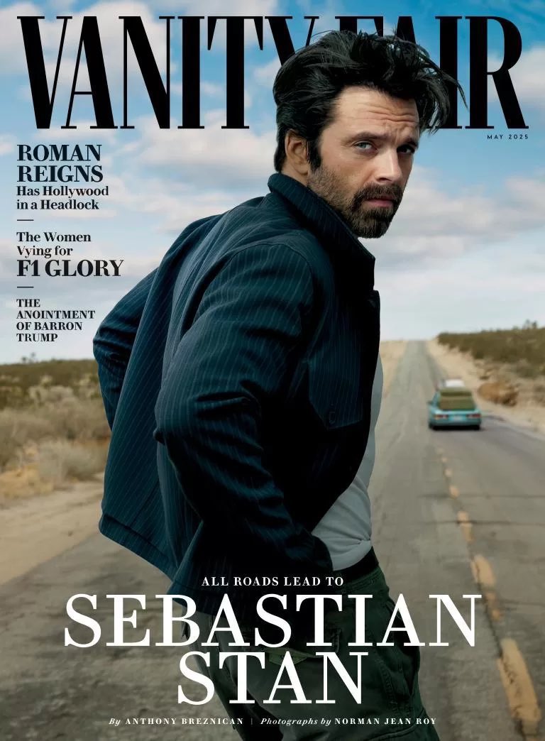 Sebastian Stan Covers Vanity Fair May 2025, Wins Golden Globe ...